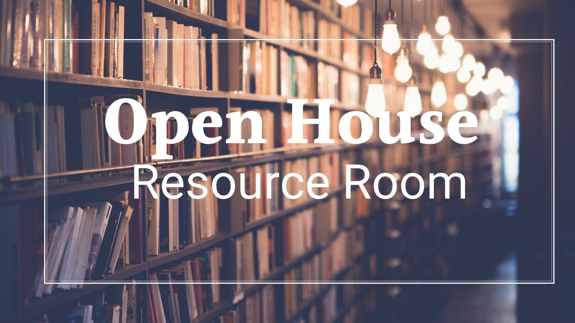 Resource Room Open House | Linder Road Church of Christ